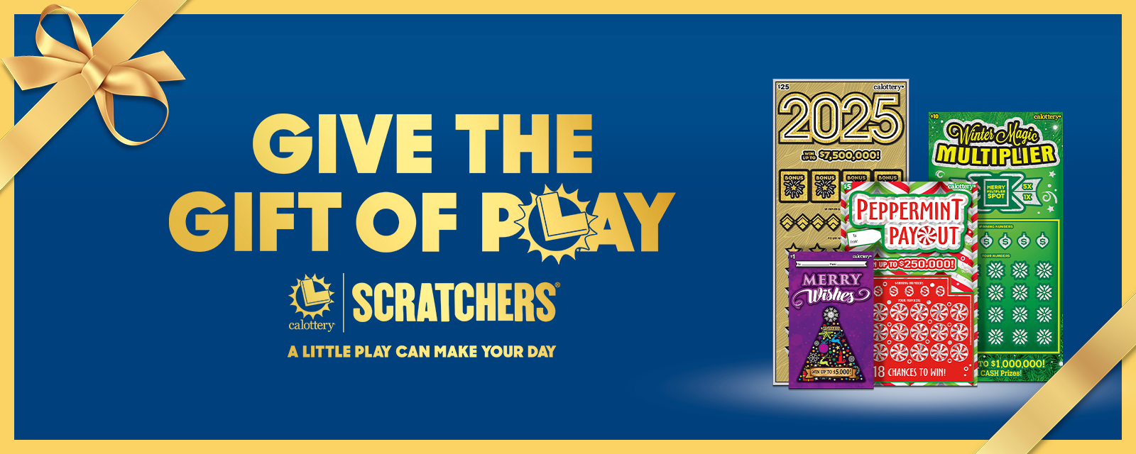 Holiday Scratchers | California State Lottery