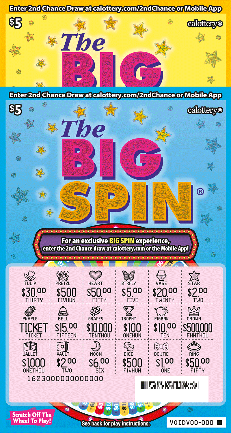 The Big Spin (1623) | California State Lottery